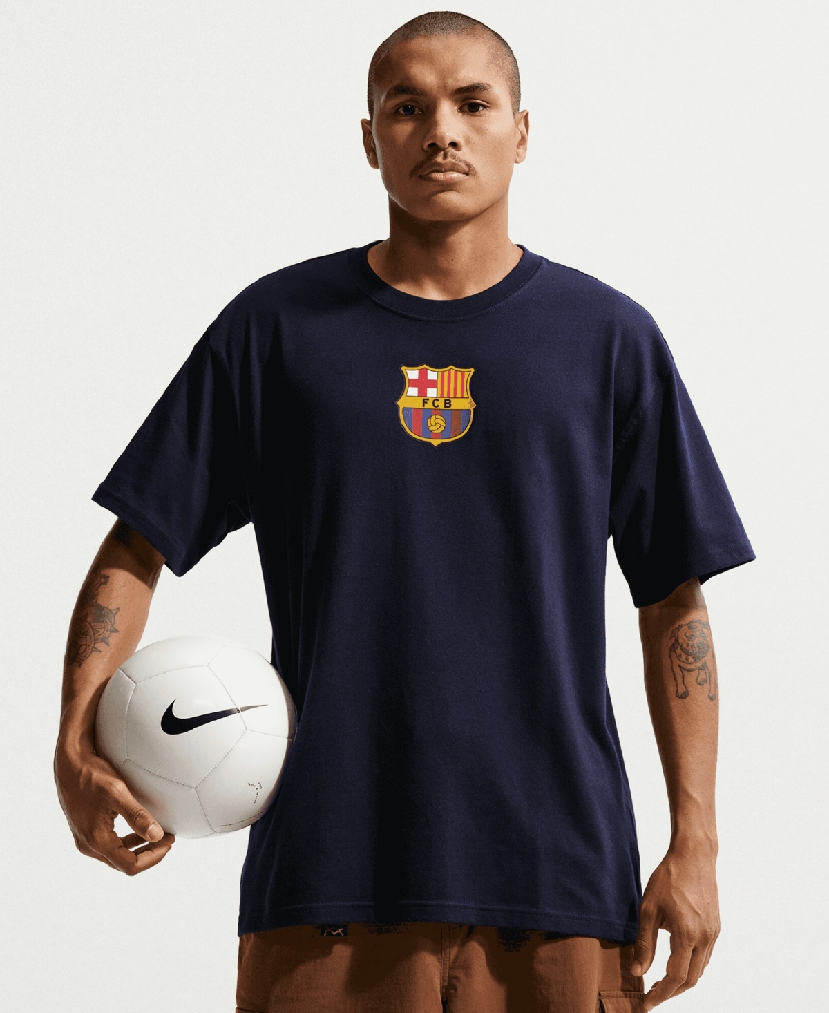 Click here for Nike Mens Blue Barcelona Pride T-Shirt - Blue prices