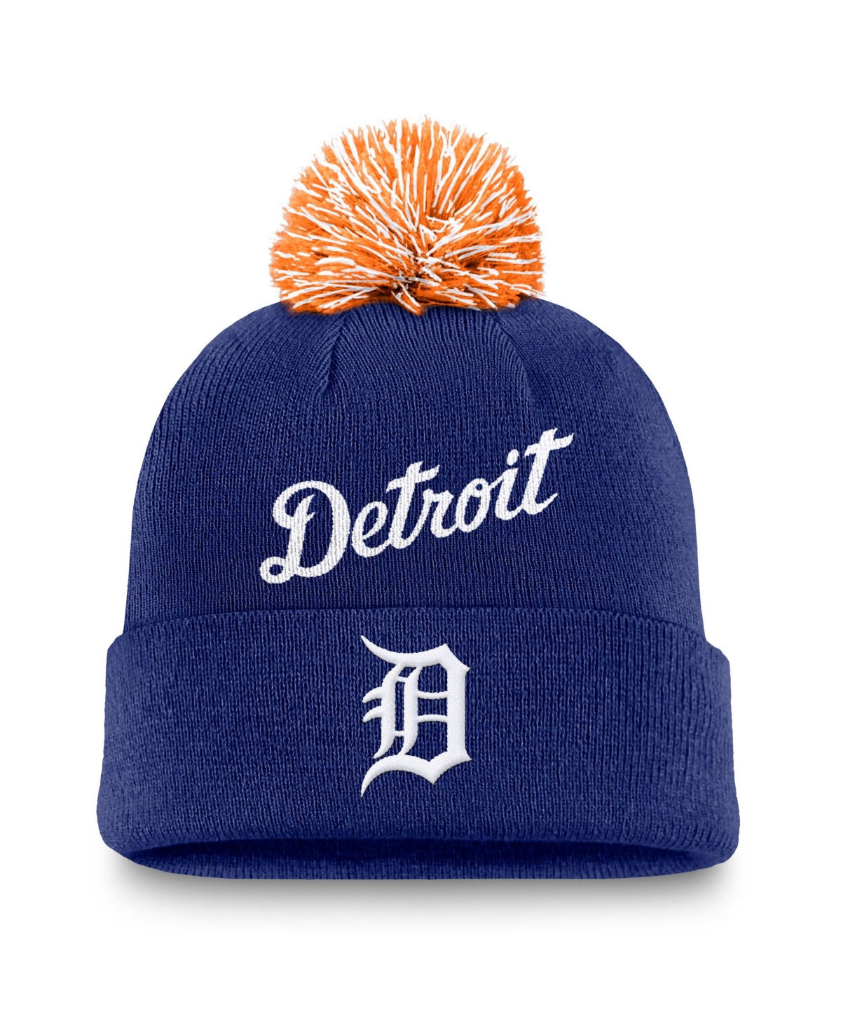 Click here for Nike Mens Royal Detroit Tigers Peak Cuffed Knit wi... prices