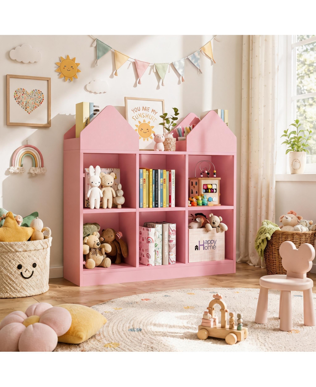 Click here for gaomon toy storage organizer with book racks and o... prices