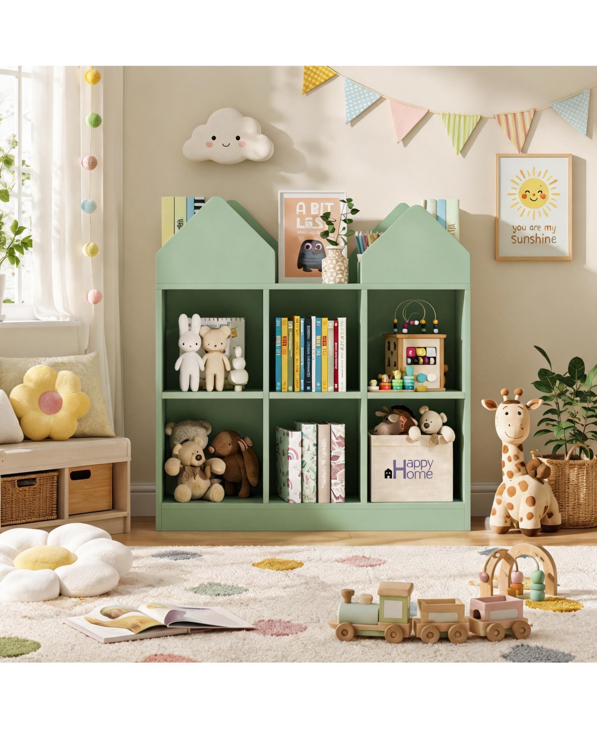 Click here for gaomon toy storage organizer with book racks and o... prices