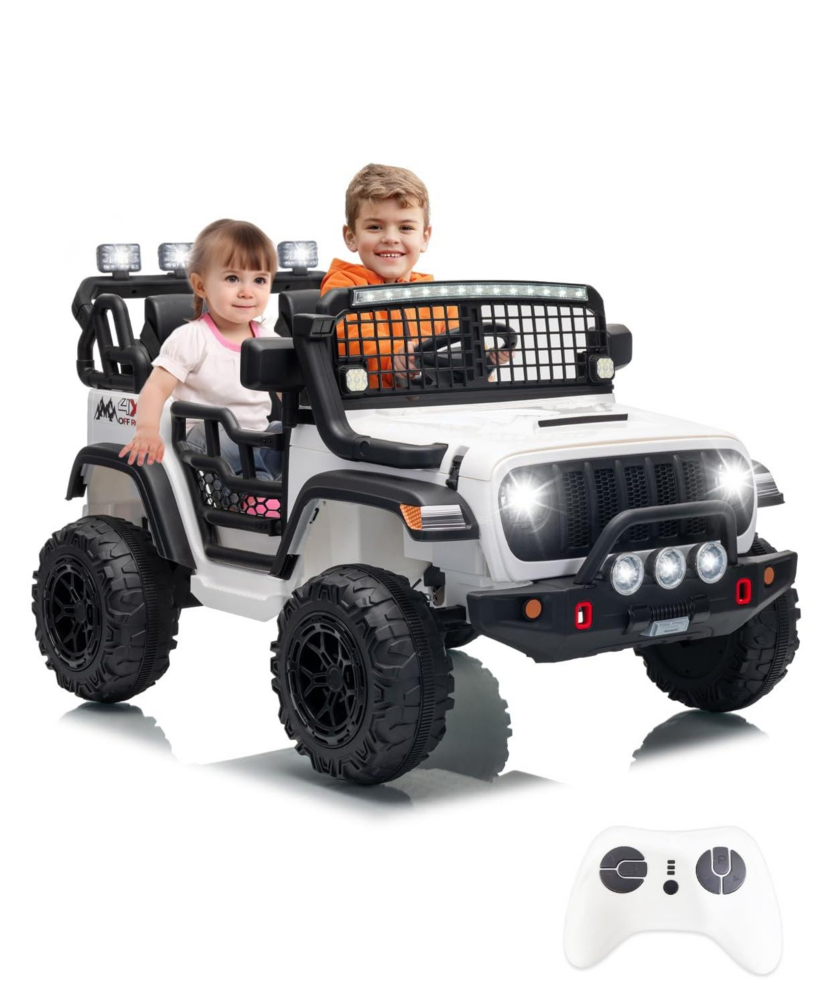 Click here for homfan 2-Seat Ride-On Car with Remote Control  Age... prices