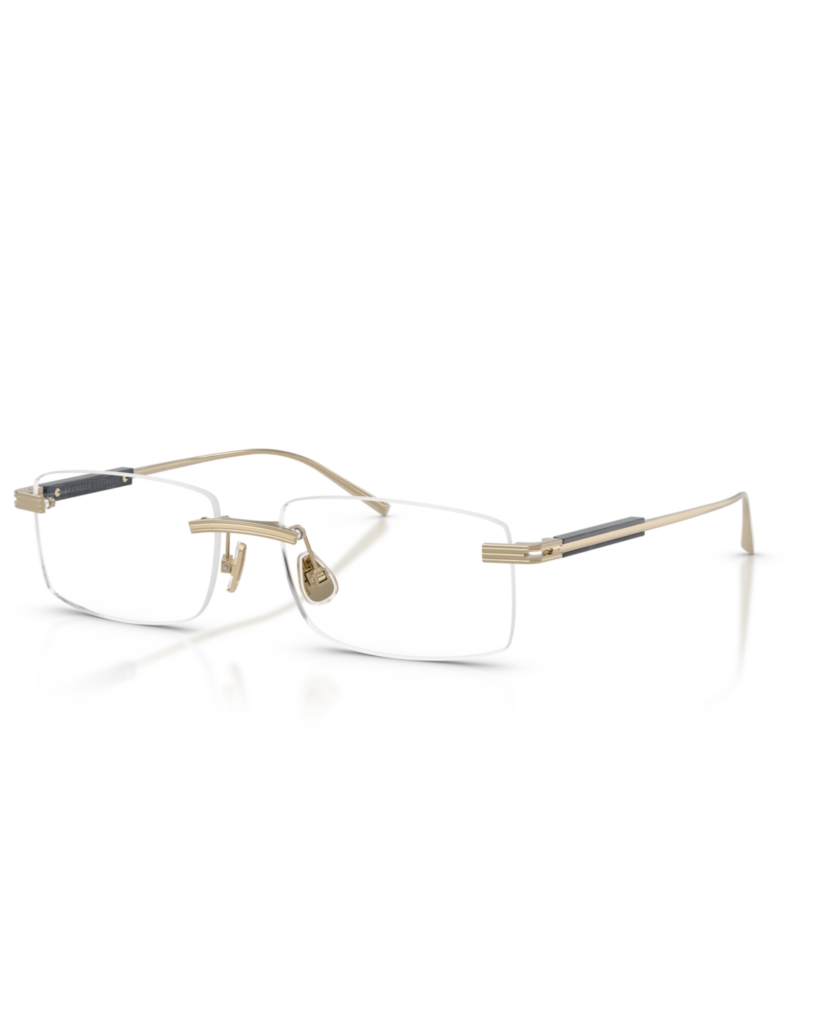 Click here for Brunello Cucinelli Mens Eyeglasses  BC1017T - Oro... prices