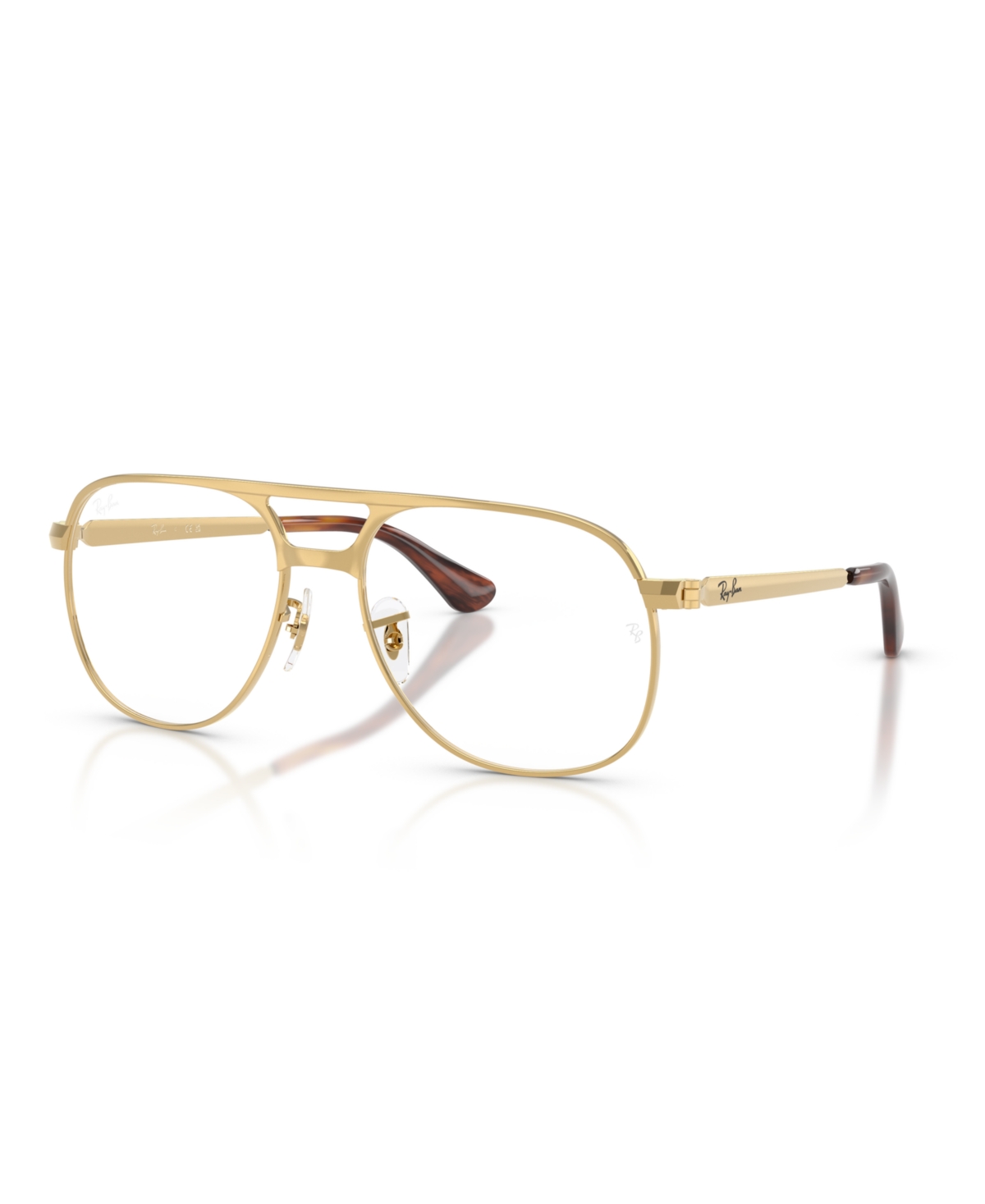 Click here for Ray-Ban Unisex Eyeglasses  RB3793V - Gold prices