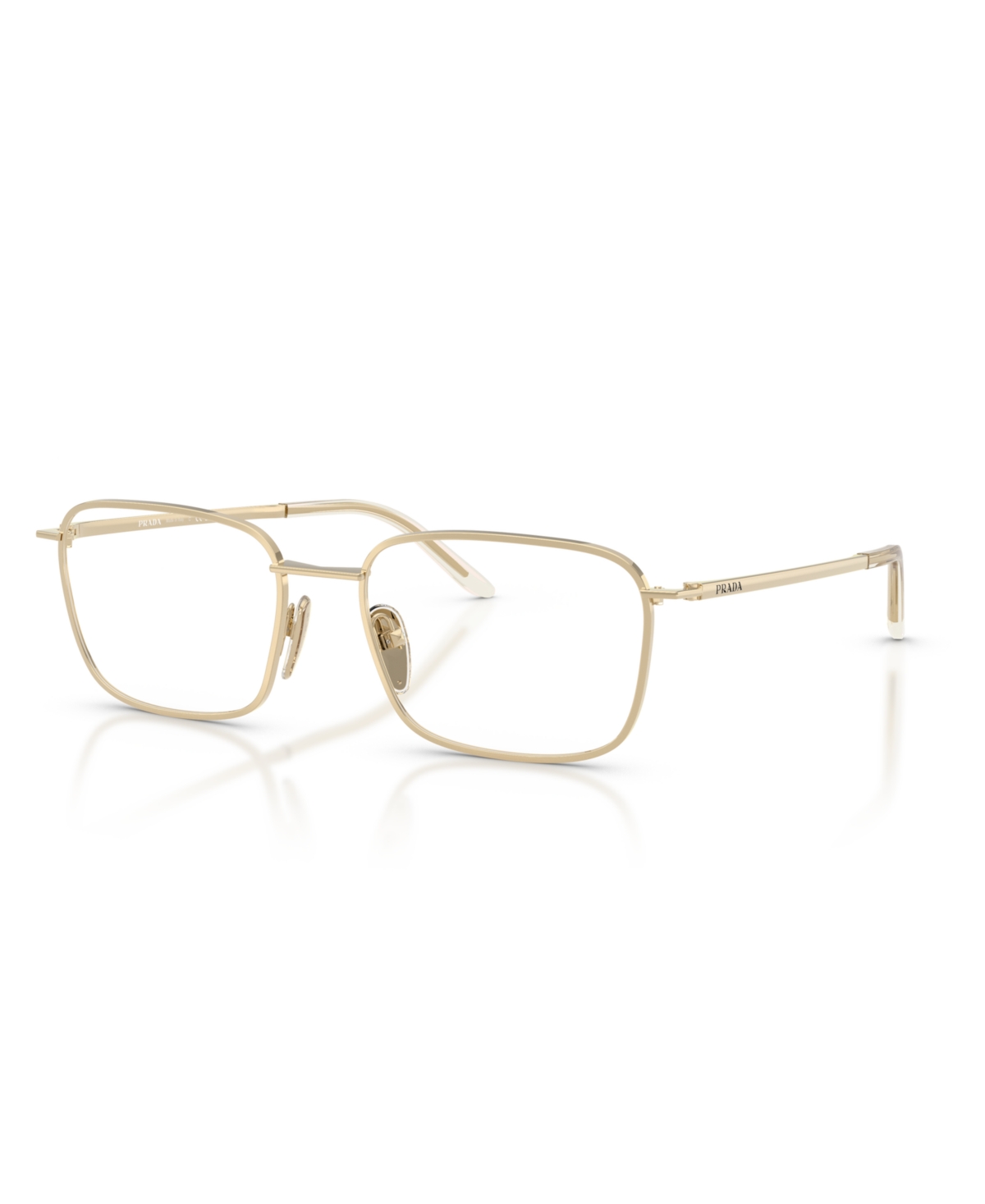 Click here for Prada Mens Eyeglasses  Pr D55V - Pale Gold prices