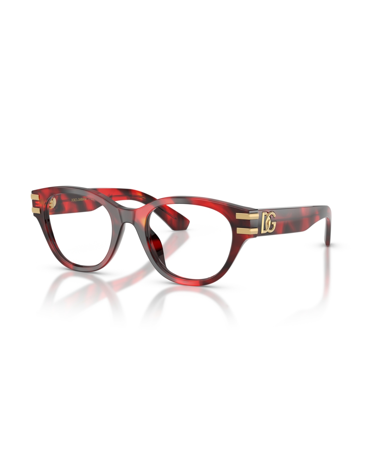 Click here for Dolce&Gabbana Child Eyeglasses  DX3004 - Red Havan... prices