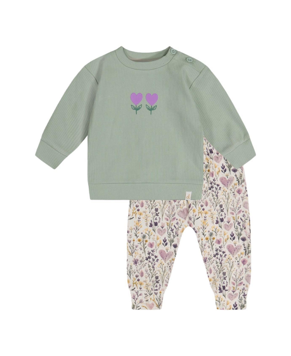 Click here for Deux par Deux Baby Girls ( 3M to 24 M ) Cotton Pan... prices