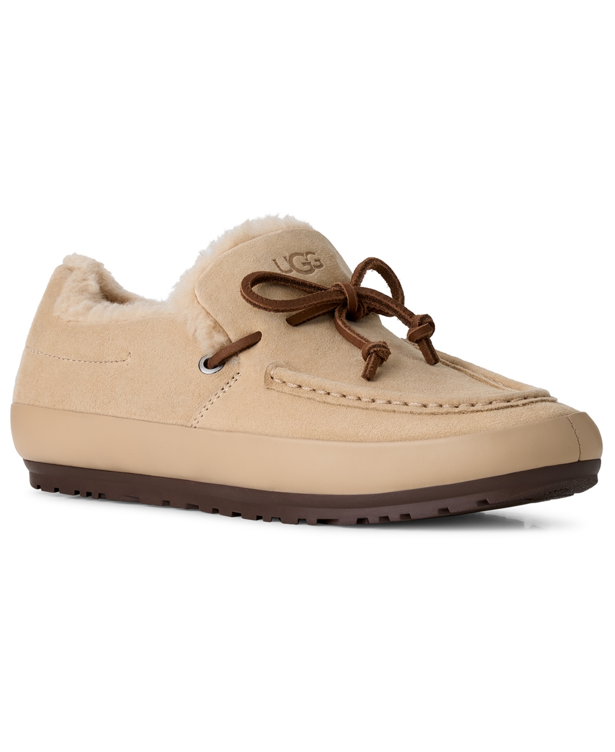 Click here for Ugg Womens Quill Slip-On Loafers - Mustard Seed prices