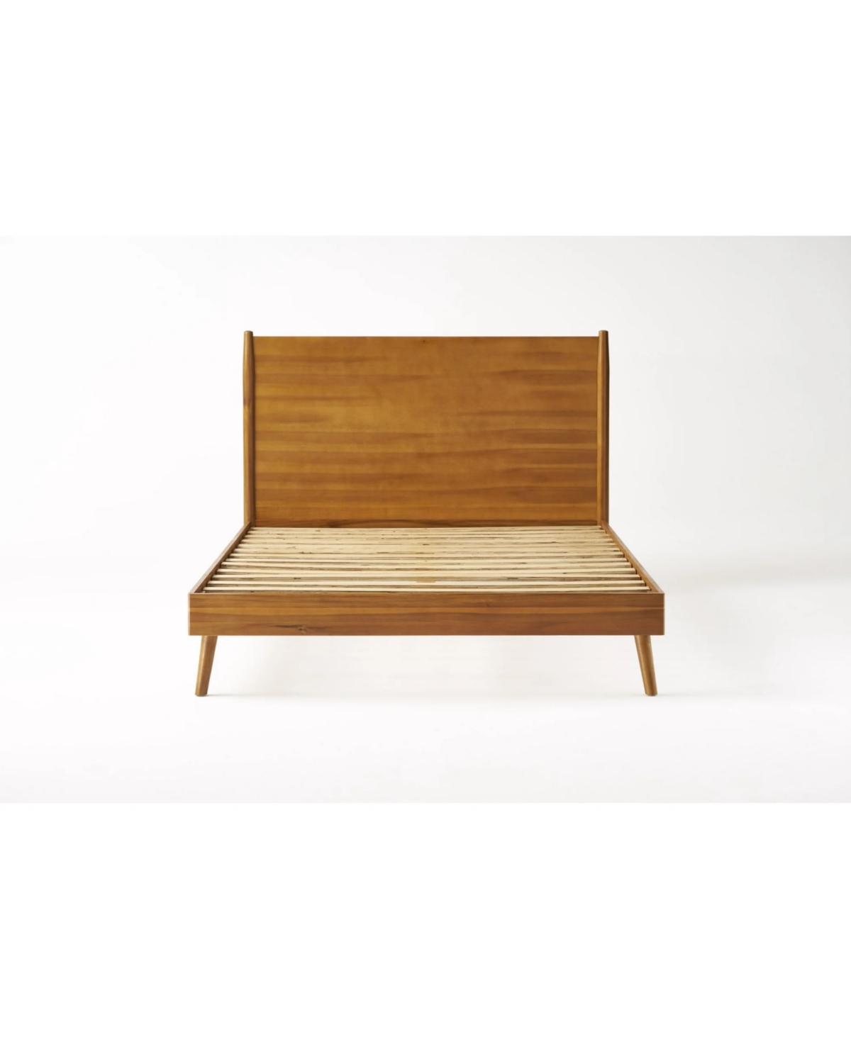 Click here for Streamdale Furniture Mid-Century Modern Bed Acacia... prices