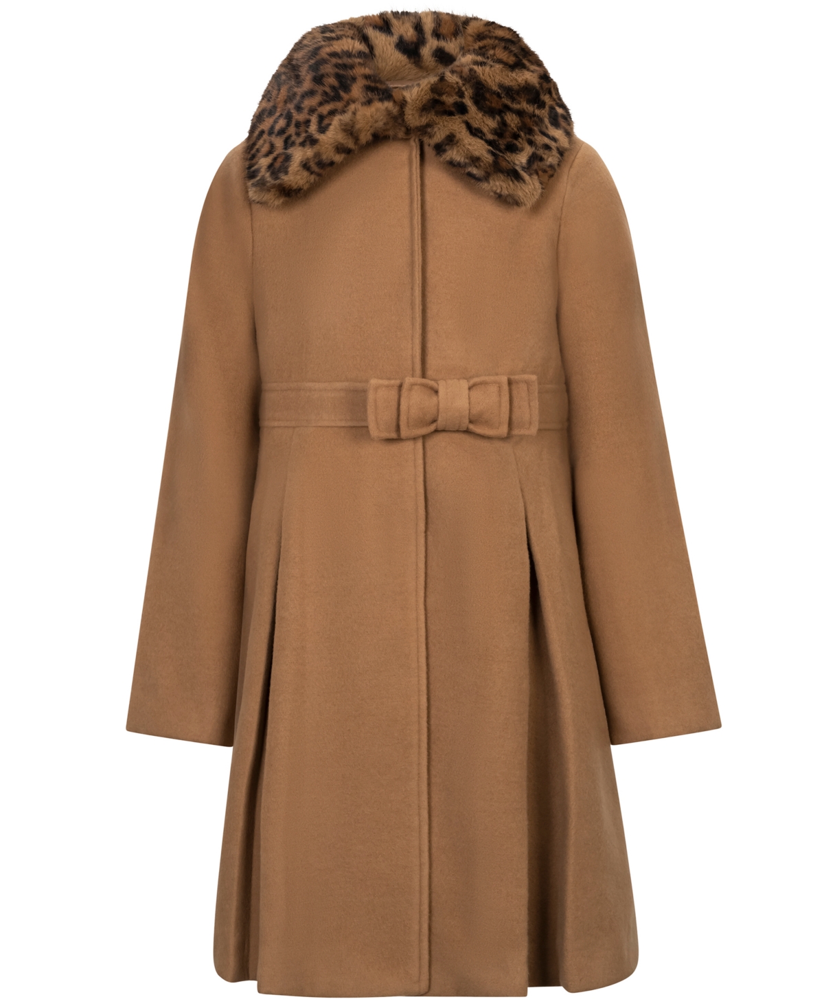 Click here for S Rothschild & Co Girls 7-16 Long-Sleeve Bow Coat... prices