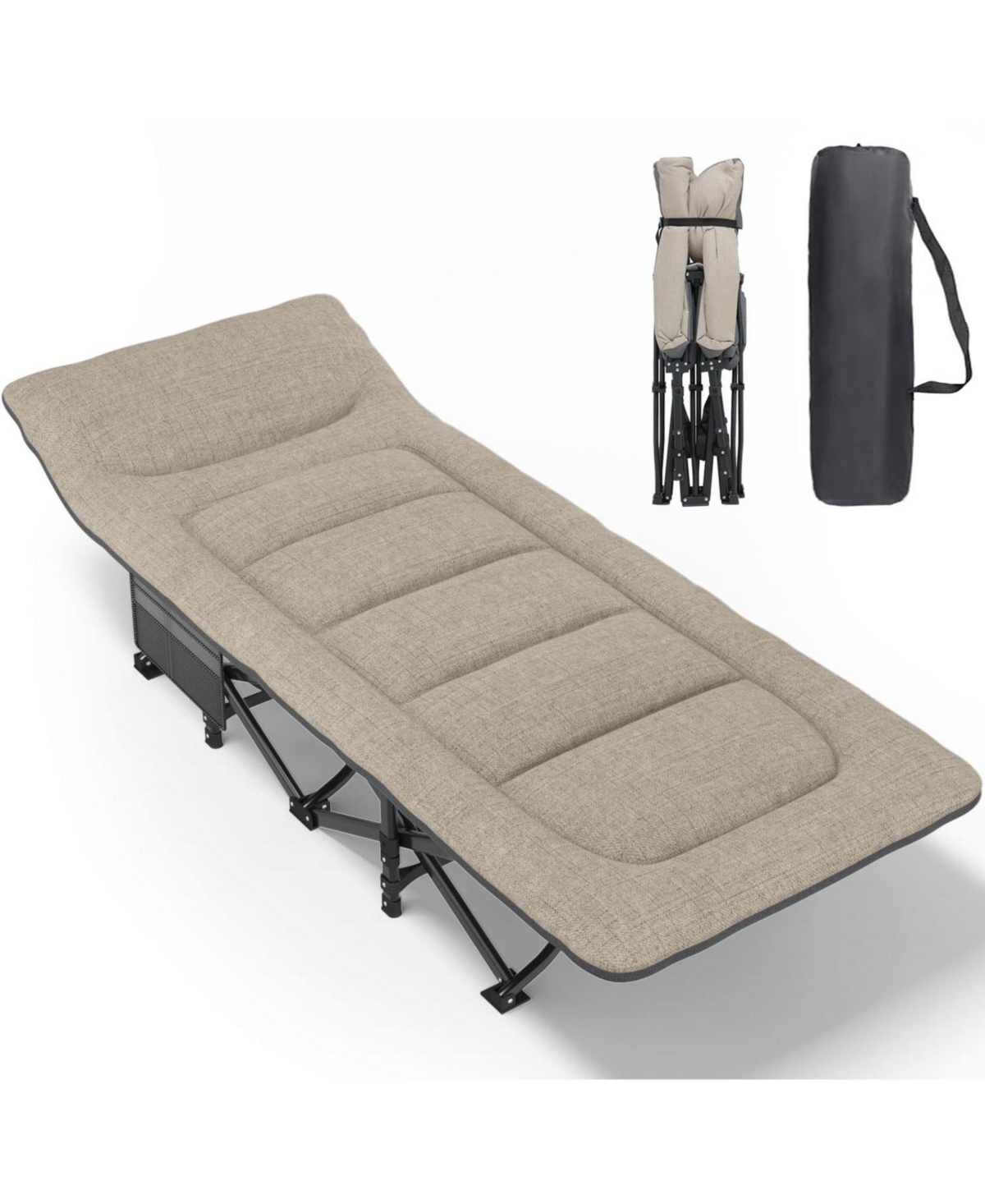 Click here for Aofar Camping Cot Portable Folding Bed with Cushio... prices