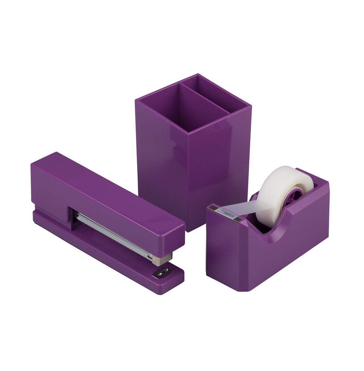 Click here for Danrong Desk Stapler and Tape Dispenser Set Sturdy... prices