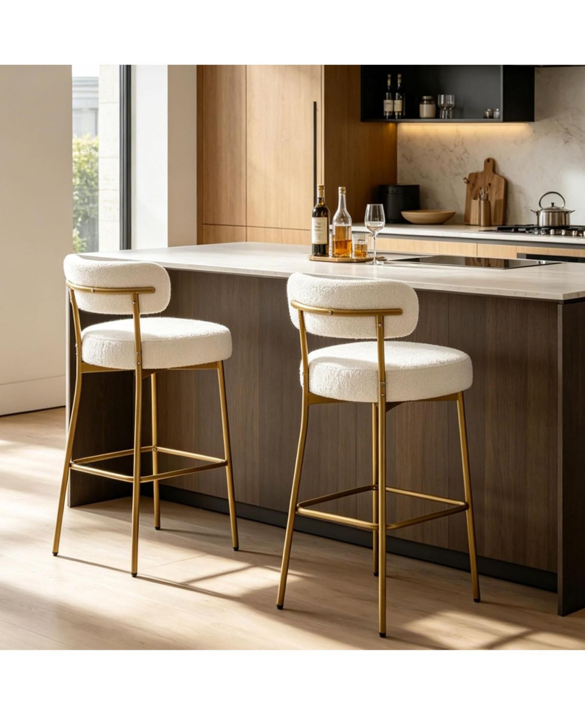 Click here for Dyhome 24 Bar Stools Set of 3  Counter Height Bar... prices