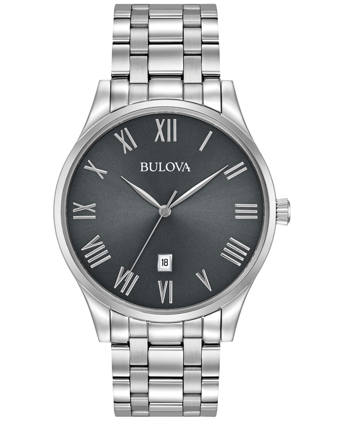 Click here for Bulova Mens Stainless Steel Bracelet Watch 40mm 96... prices