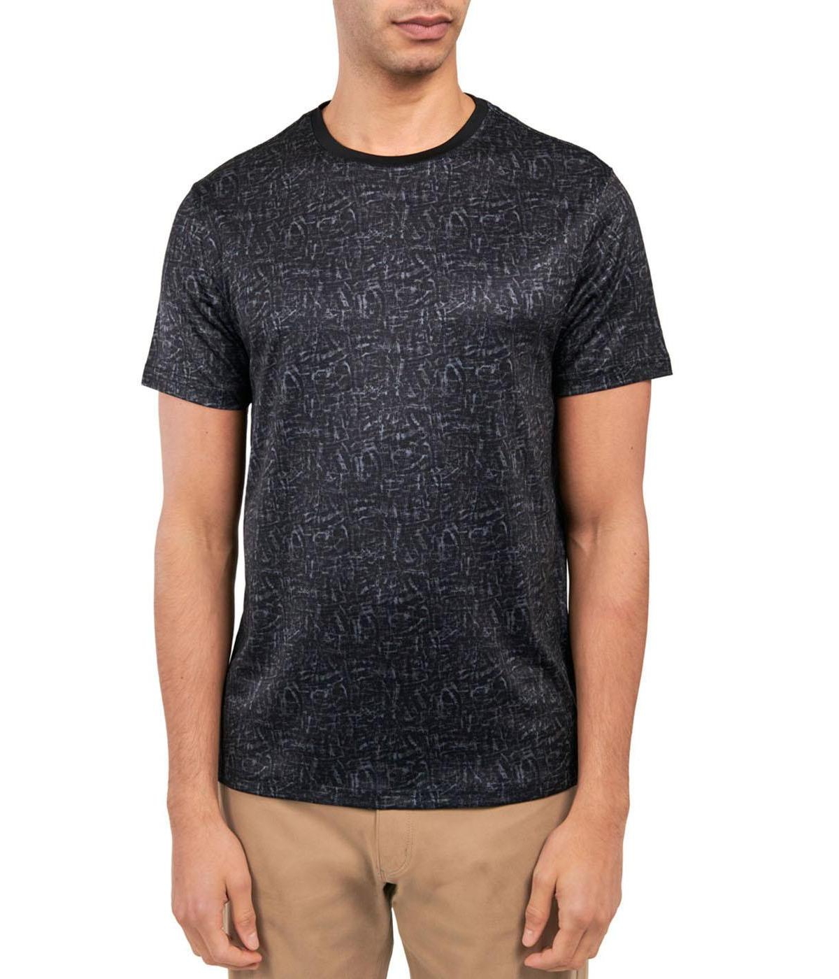 Click here for Society of Threads Mens Regular Fit Textured Print... prices