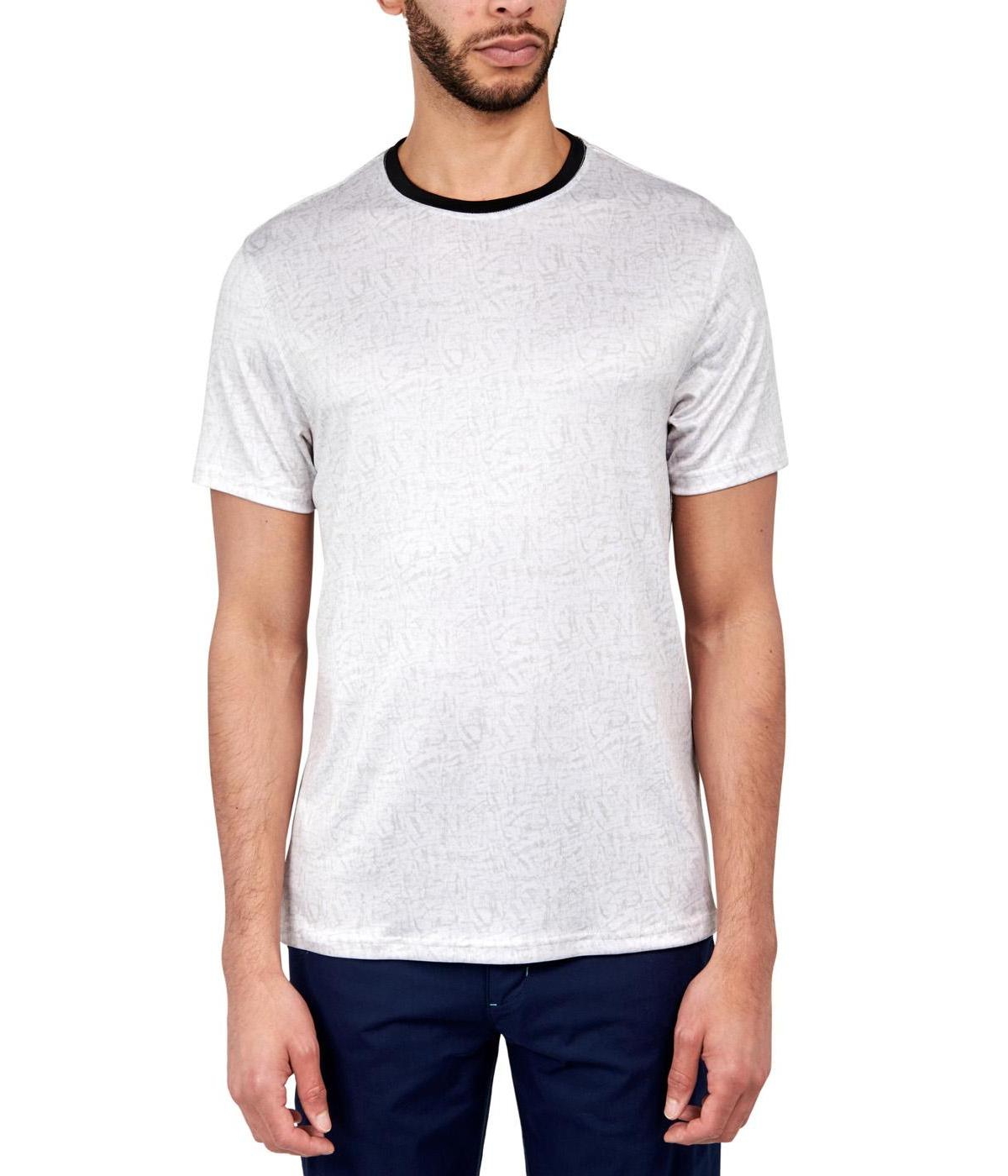 Click here for Society of Threads Mens Regular Fit Textured Print... prices