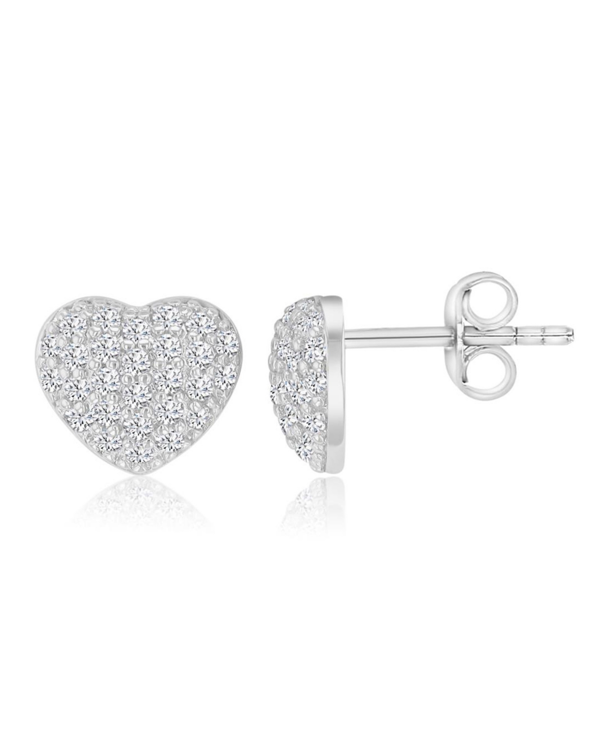 Click here for Macys 14k Gold-Plated 3D Heart Fashion Earrings -... prices