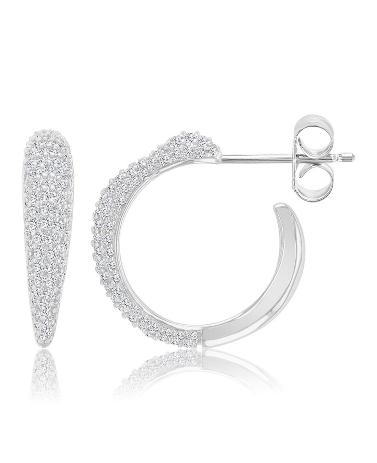 Click here for Macys 14k Gold-Plated Polished Casual Hoop Earring... prices