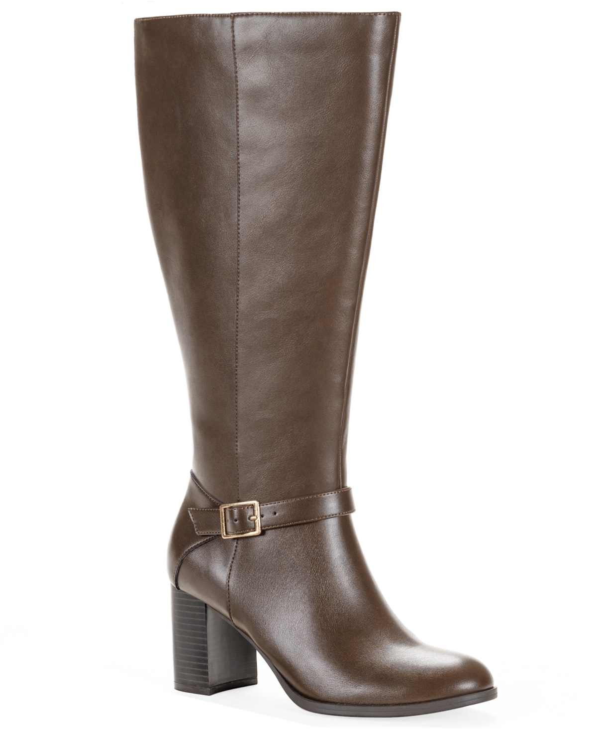 Click here for Style & Co Womens Ruthh Round Toe Buckle Detail Dr... prices