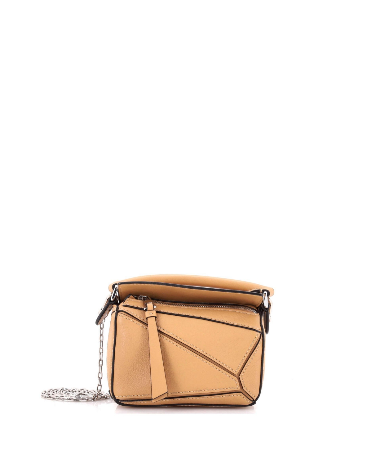 Click here for Pre-Owned Loewe Nano Puzzle Bag Leather - Brown prices