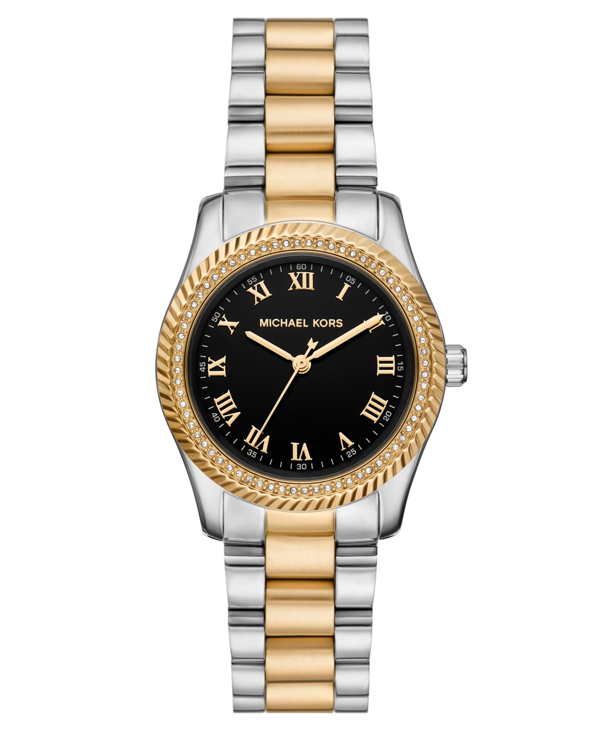 Click here for Michael Michael Kors Womens Lexington Three-Hand T... prices