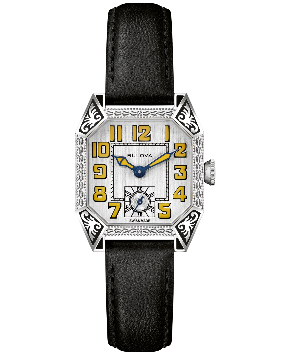 Click here for Bulova Mens Limed Edition Lone Eagle Black Leather... prices