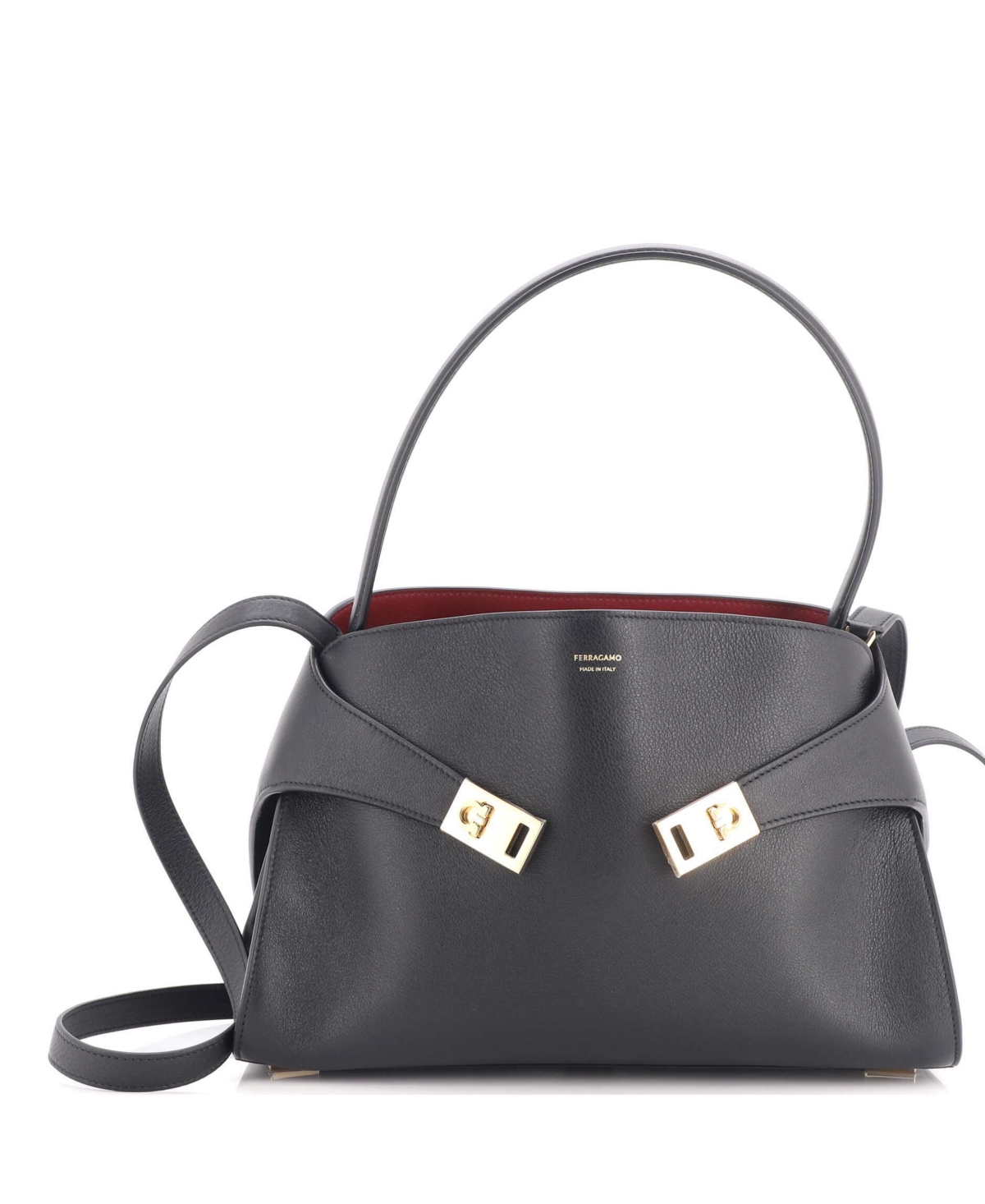 Click here for Pre-Owned Salvatore Ferragamo Large Hug Shoulder B... prices