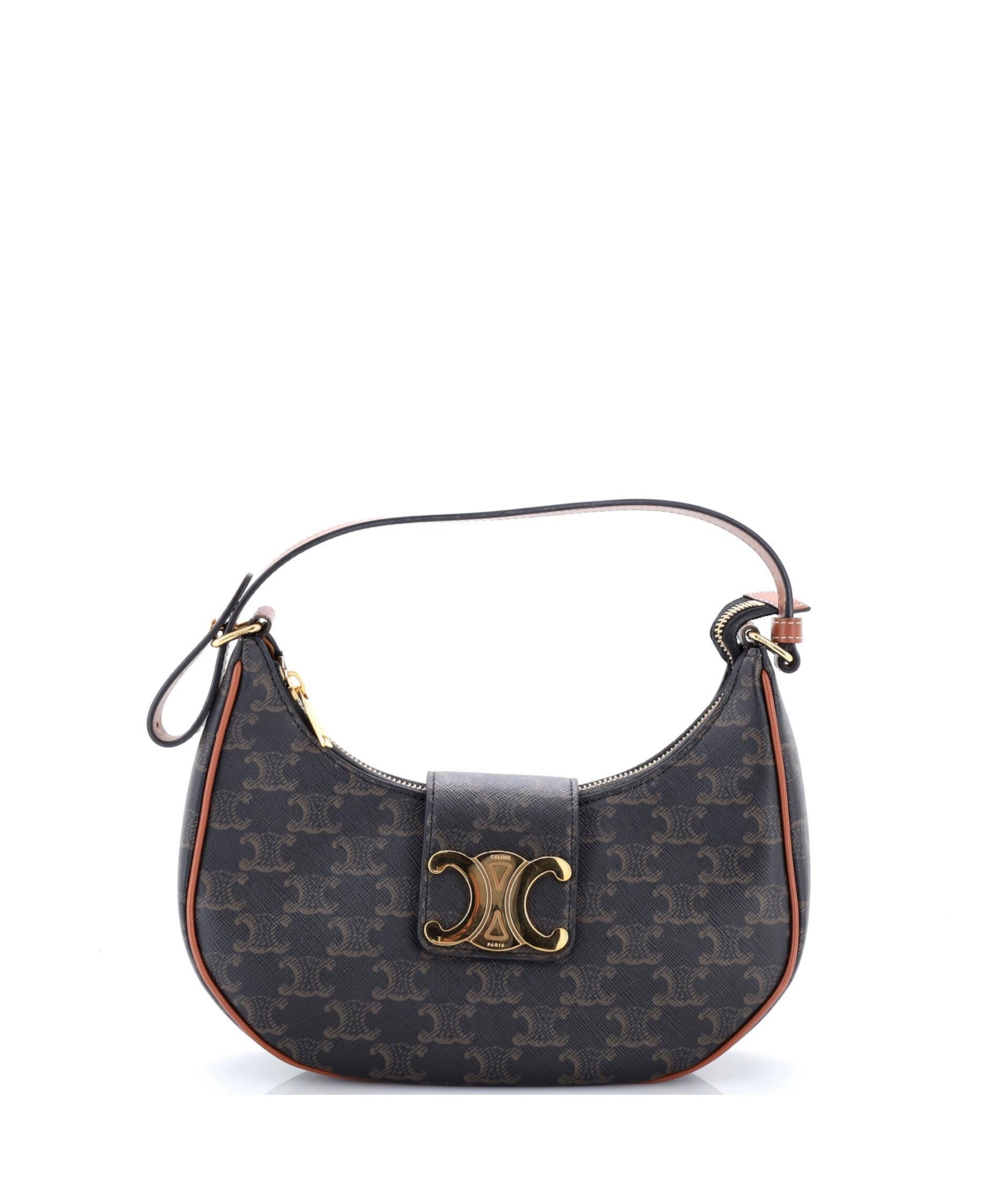 Click here for Pre-Owned Celine Ava Triomphe Bag Triomphe Coated... prices