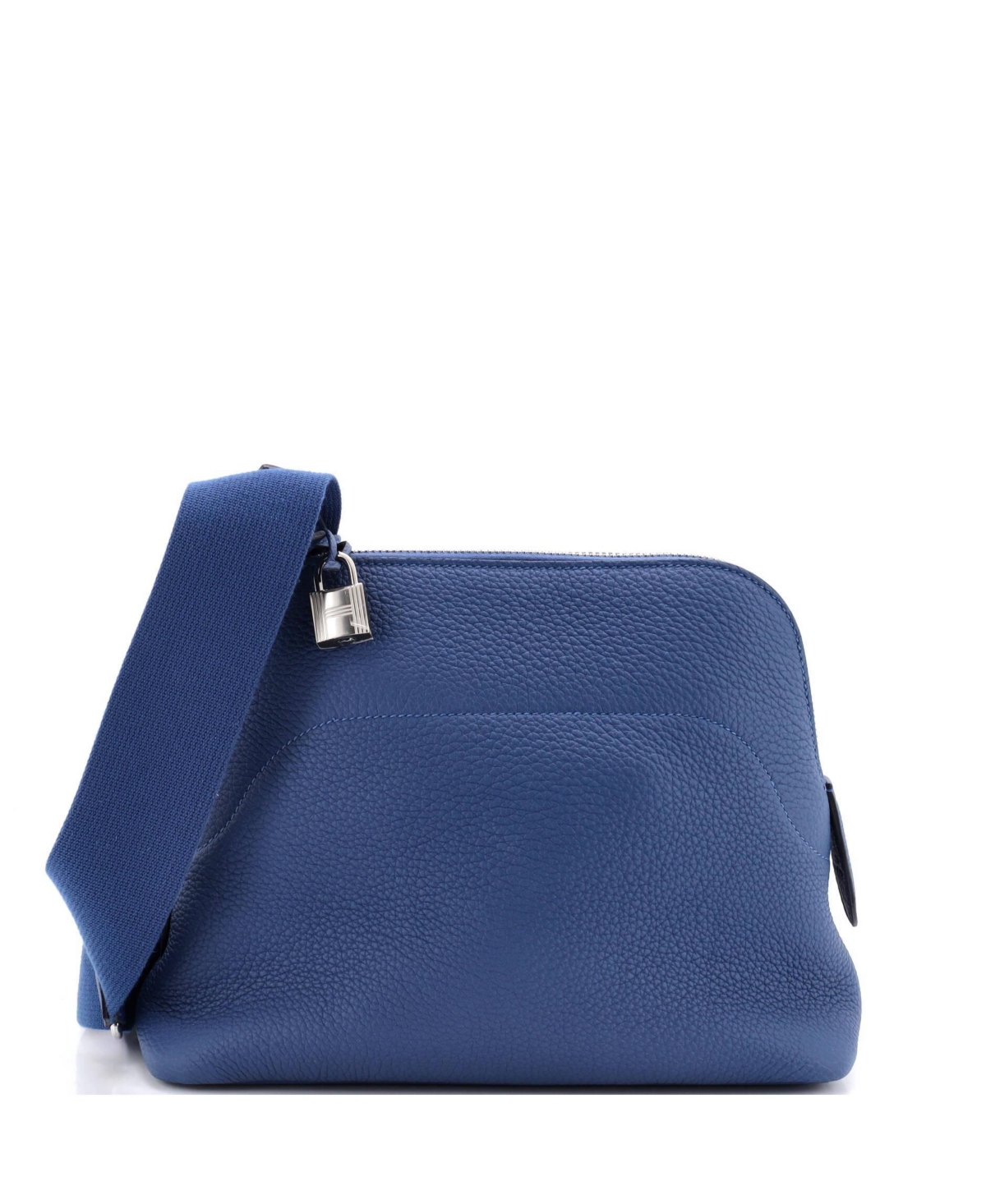 Click here for Pre-Owned HERMES Bolide Messenger Bag Togo - Blue prices