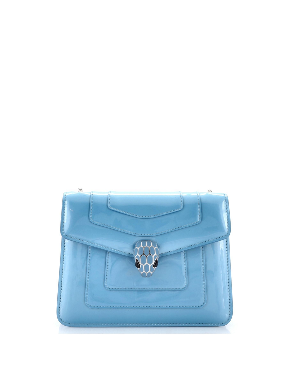 Click here for Pre-Owned Bvlgari Small Serpenti Forever Square Sh... prices