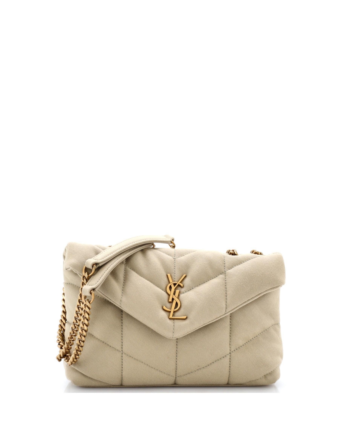 Click here for Pre-Owned Saint Laurent Mini Loulou Puffer Shoulde... prices