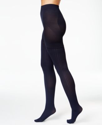 Hue Double Rib Shaping Tights - Macy's