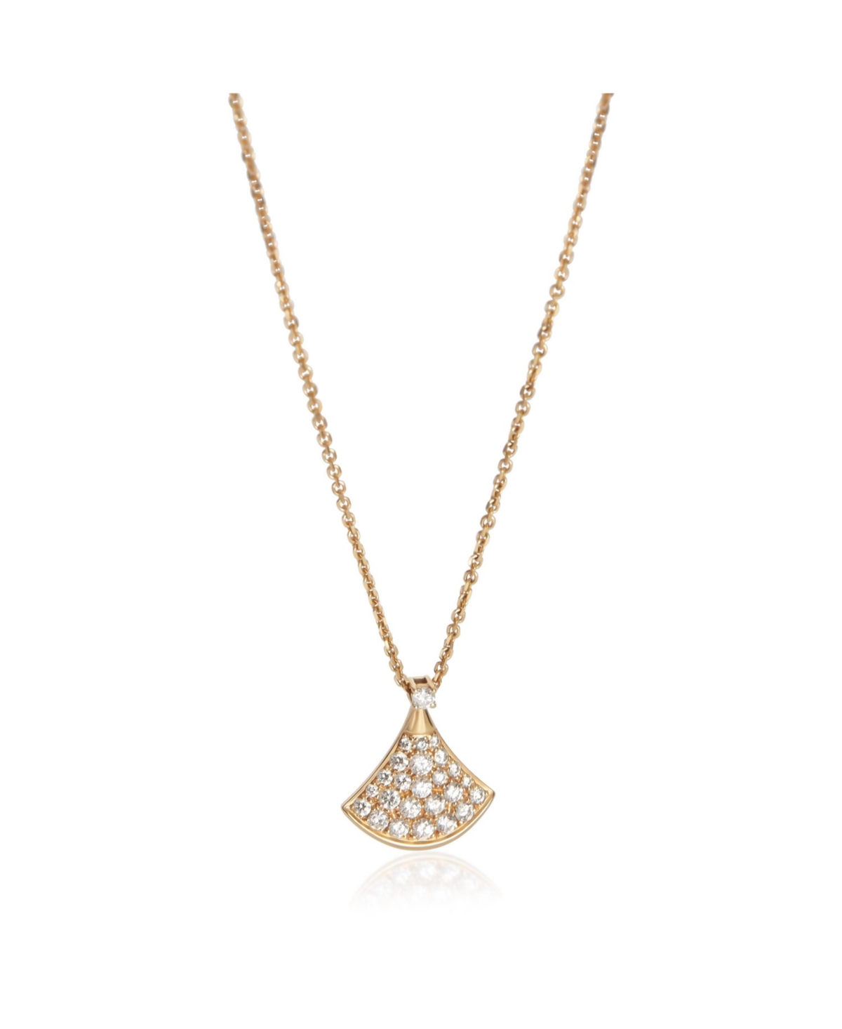 Click here for Pre-Owned Bvlgari Rose Gold Diamond Divas Dream Pe... prices