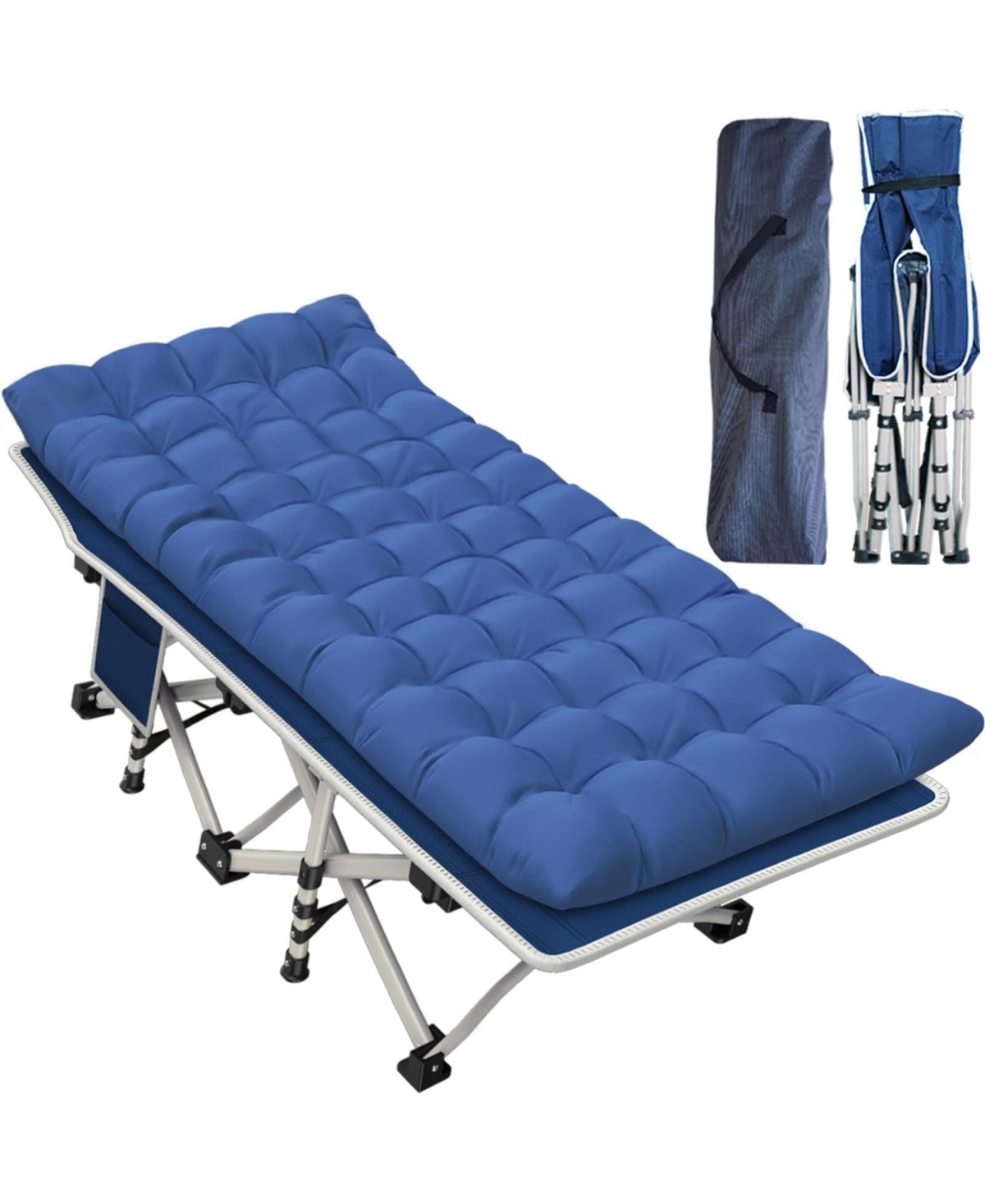 Click here for Aofar Camping Folding Bed Thick Pad Oxford Carry B... prices