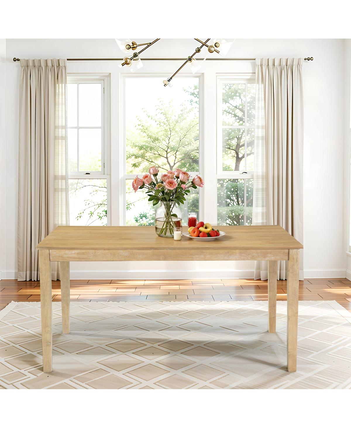 Click here for Streamdale Furniture Farmhouse Solid Wood Dining T... prices