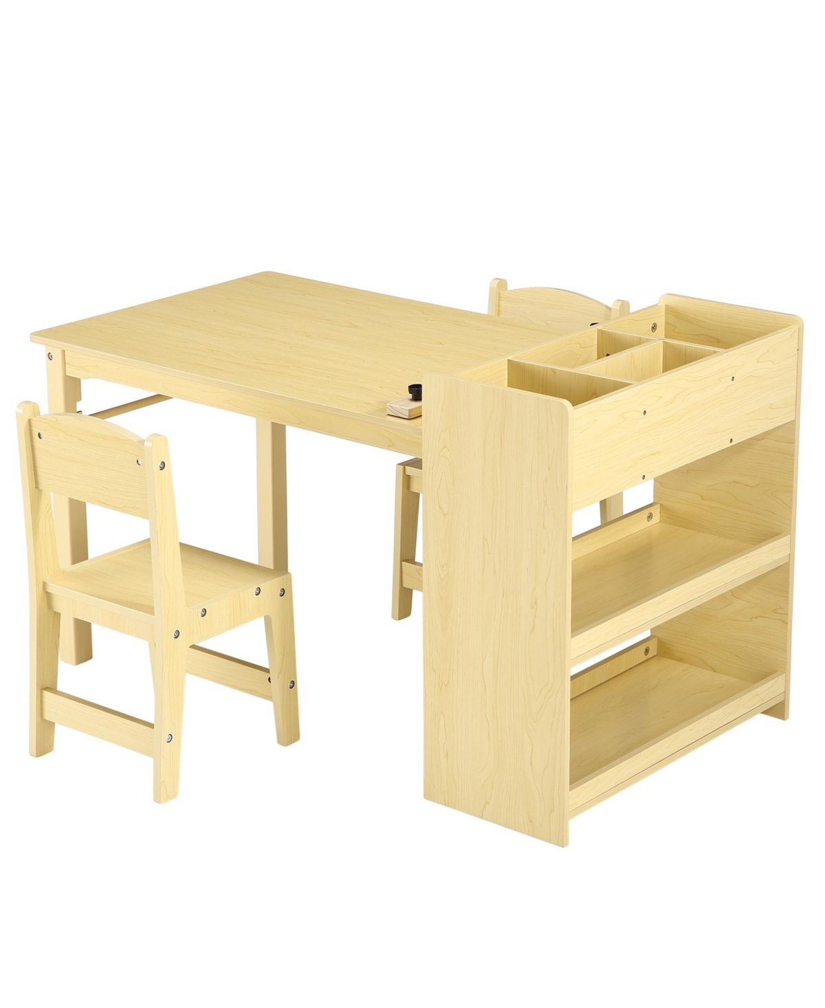 Click here for homfan Toddler Craft Play Wood Activity Desk Kids... prices