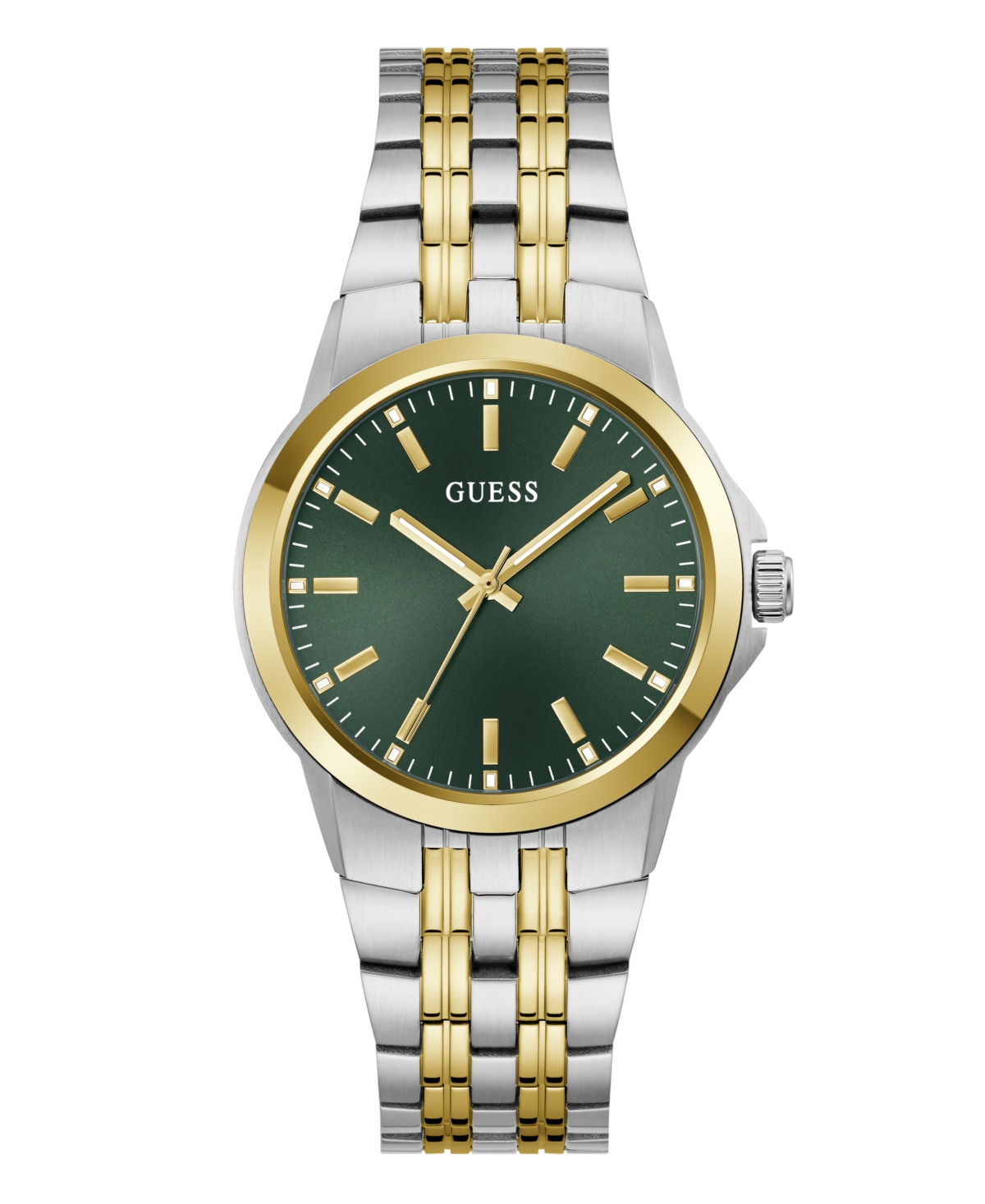 Click here for Guess Mens Quartz Two-Tone Stainless Steel Watch 3... prices