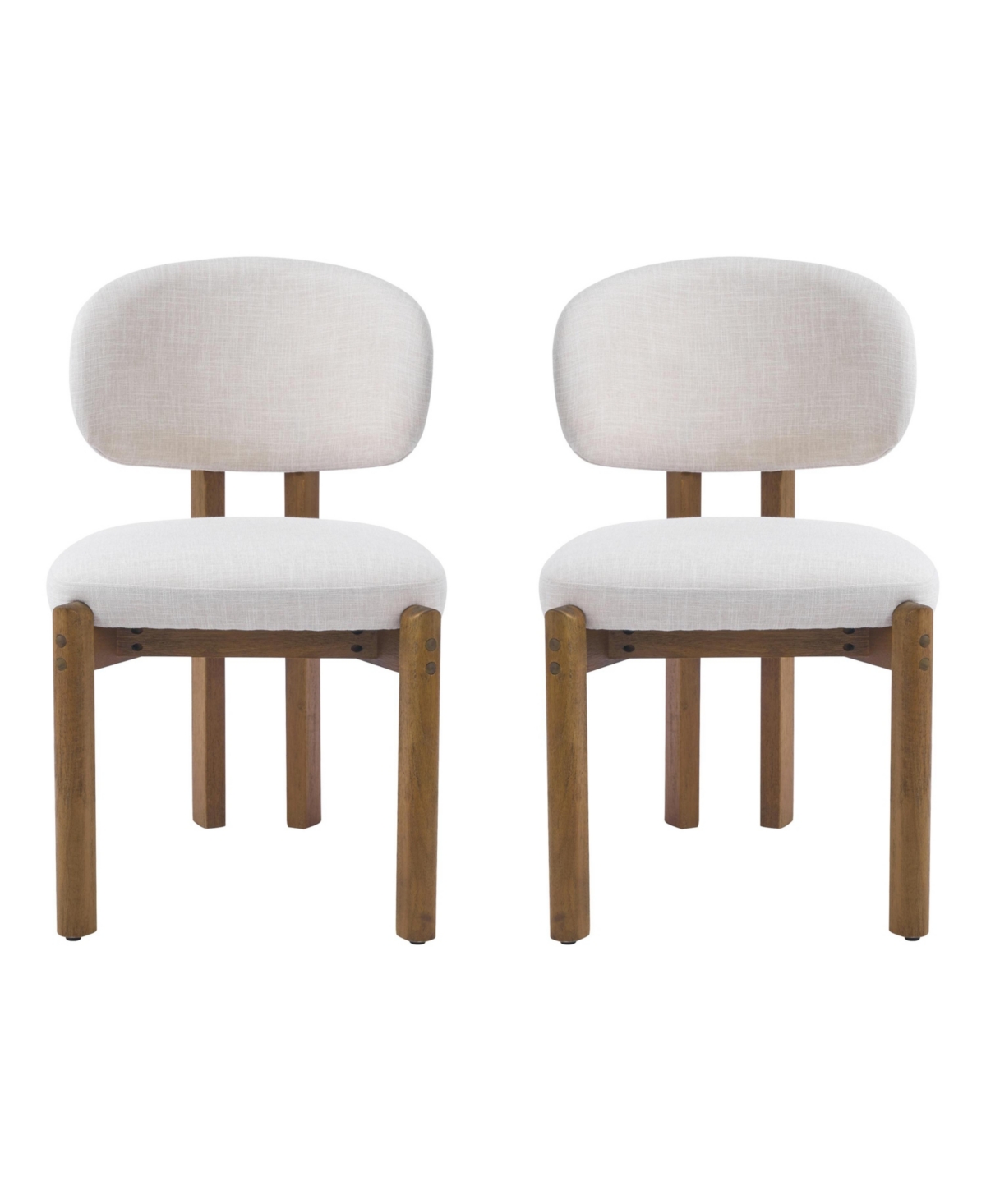 Click here for Boyel Living 2-Piece Dining Chairs  Fabric and Sol... prices