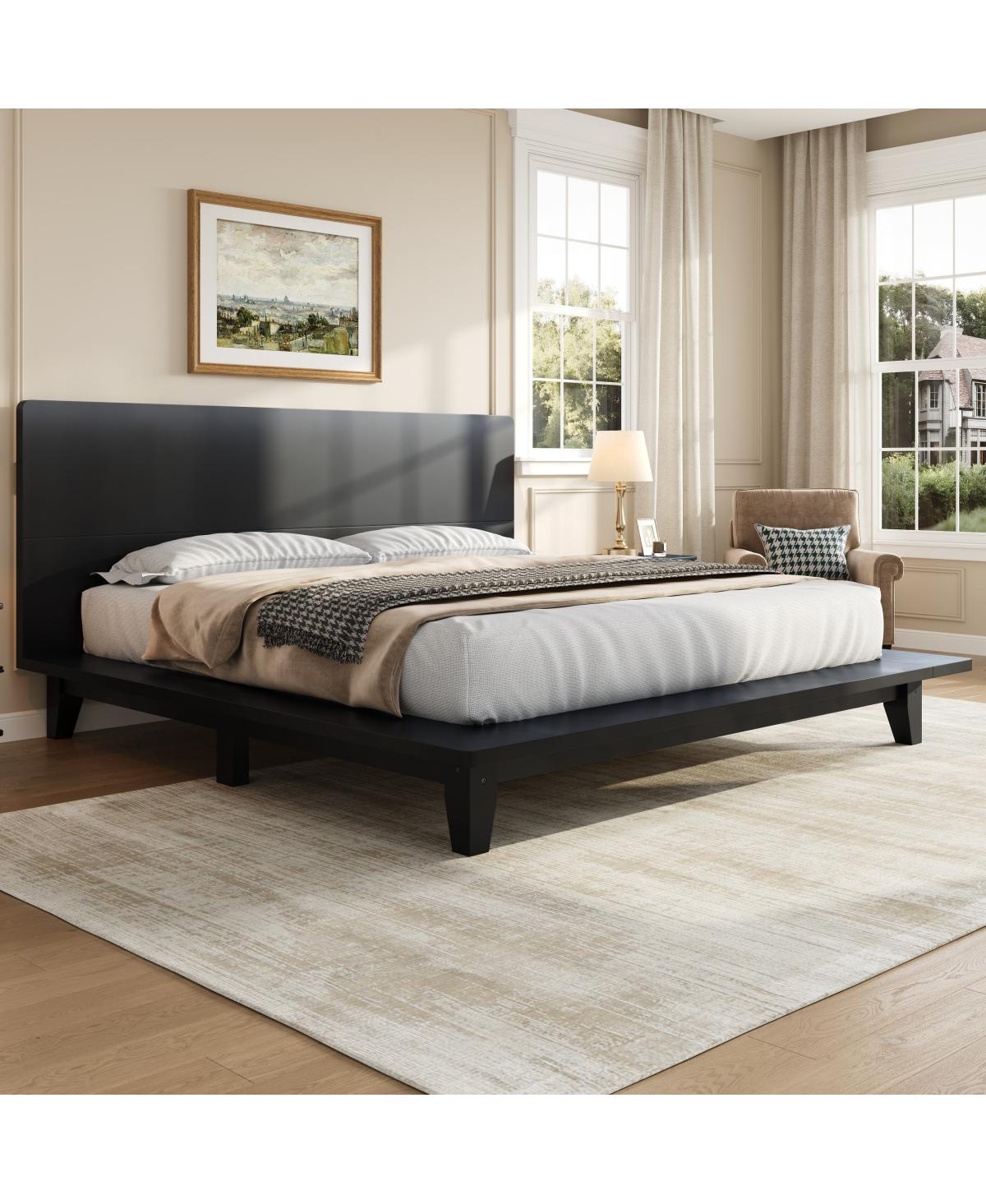 Click here for Streamdale Furniture Platform Bed Frame with Headb... prices