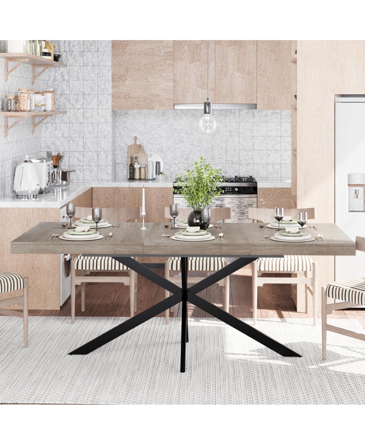 Click here for Streamdale Furniture Retro Rectangular Stretch Din... prices