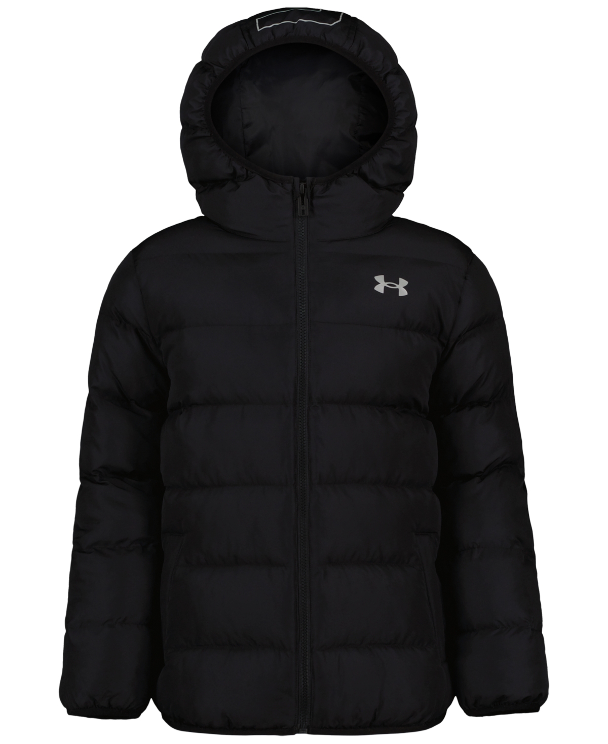 Click here for Under Armour Boys 8-20 Hooded Puffer Jacket - Blac... prices