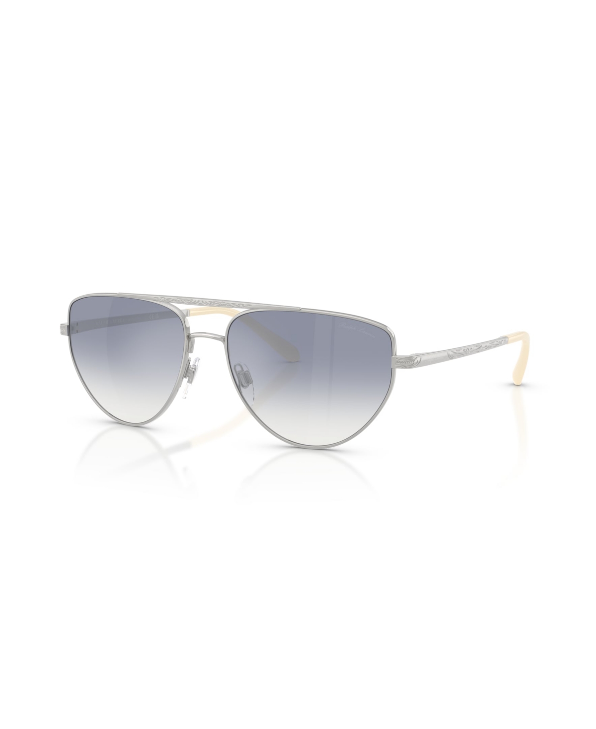 Click here for Ralph Lauren Womens Sunglasses  RL7090 - Shiny Sil... prices
