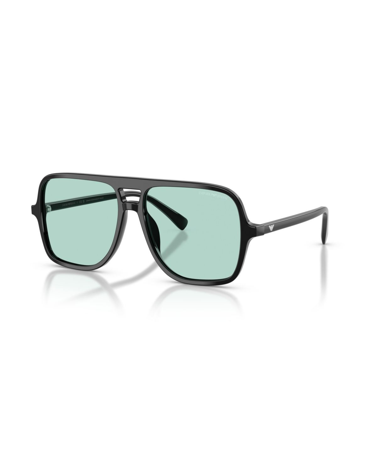 Click here for Emporio Armani Mens Sunglasses  EA4252U - Shiny Bl... prices