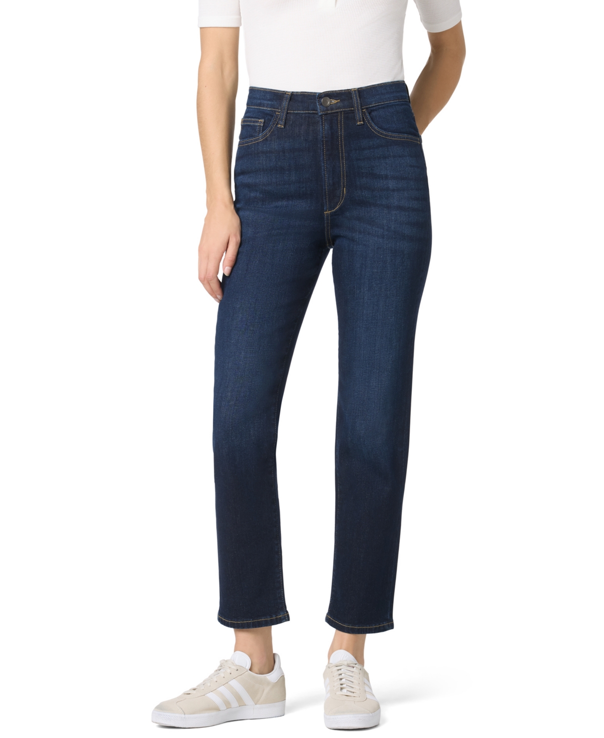 Click here for Joes Jeans Womens High-Rise Straight Ankle Jeans -... prices