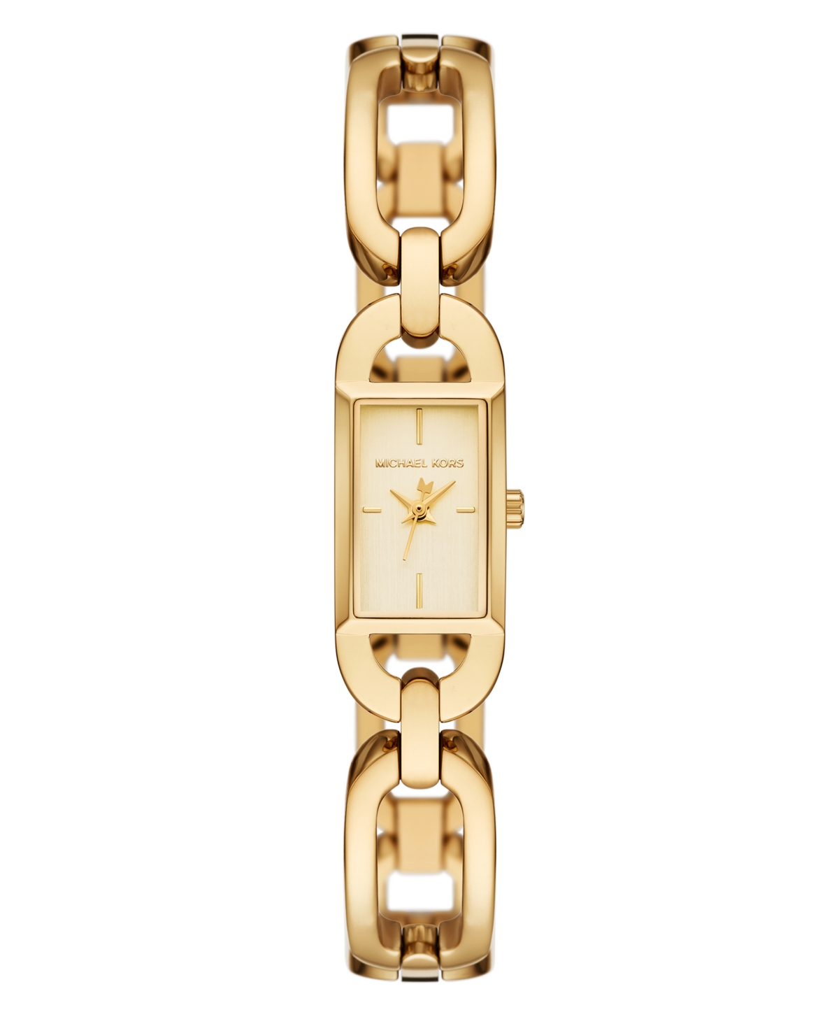 Click here for Michael Kors Womens Mk Empire Three-Hand Gold-Tone... prices