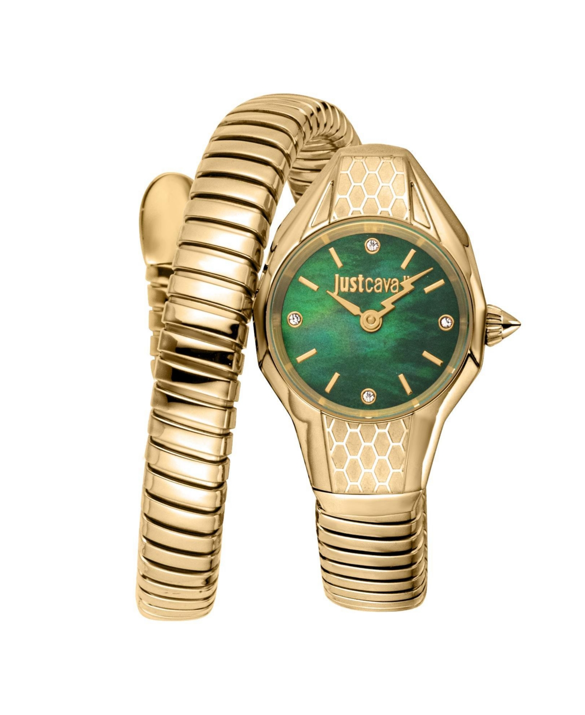 Click here for Just Cavalli Womens Vivace Quartz Ip Stainless Ste... prices