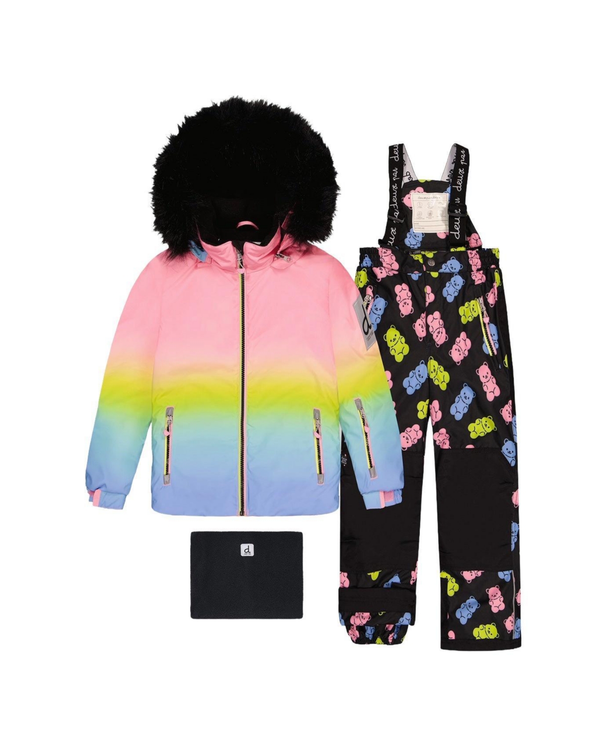 Click here for Deux par Deux Little and Big Girl 6-14 Two Piece P... prices