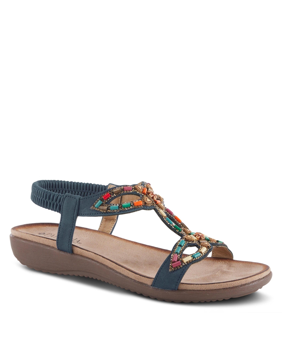 Click here for Patrizia Womens Volcanic T-Strap with Wooden Bead... prices