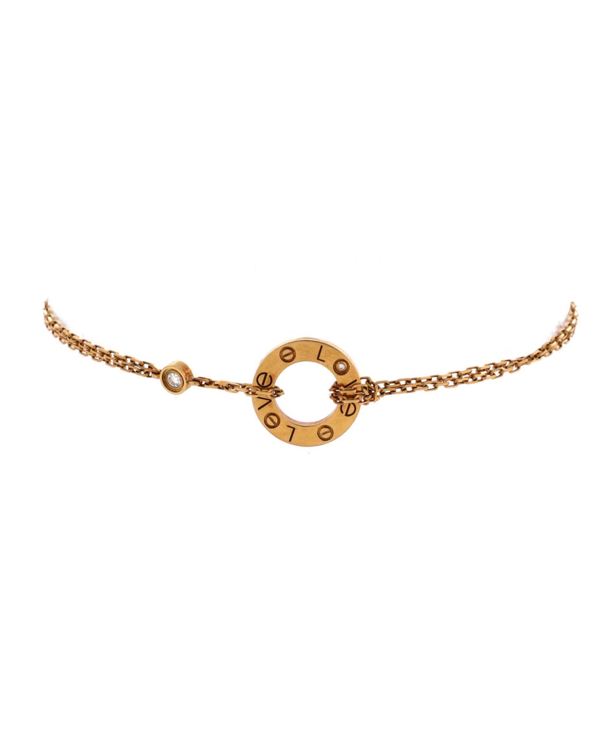 Click here for Pre-Owned Cartier 2 Diamonds Love Bracelet - 18k y... prices