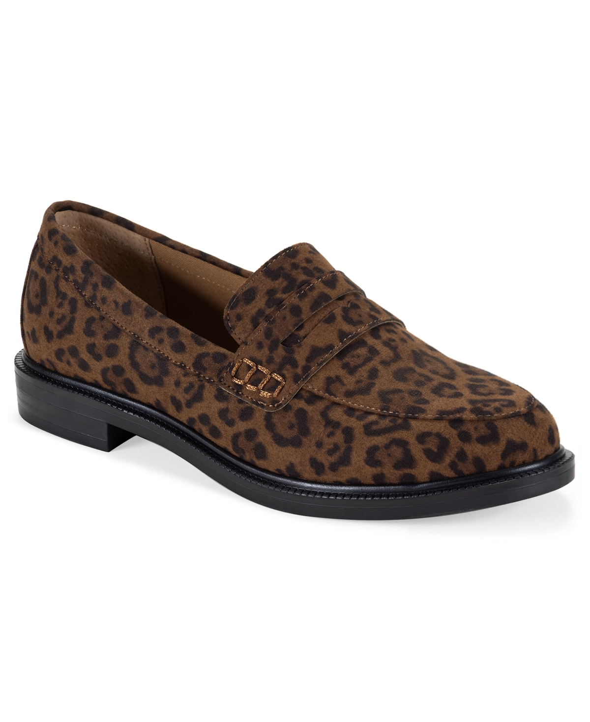 Click here for Style & Co Womens Athenaa Round Toe Penny Loafers... prices