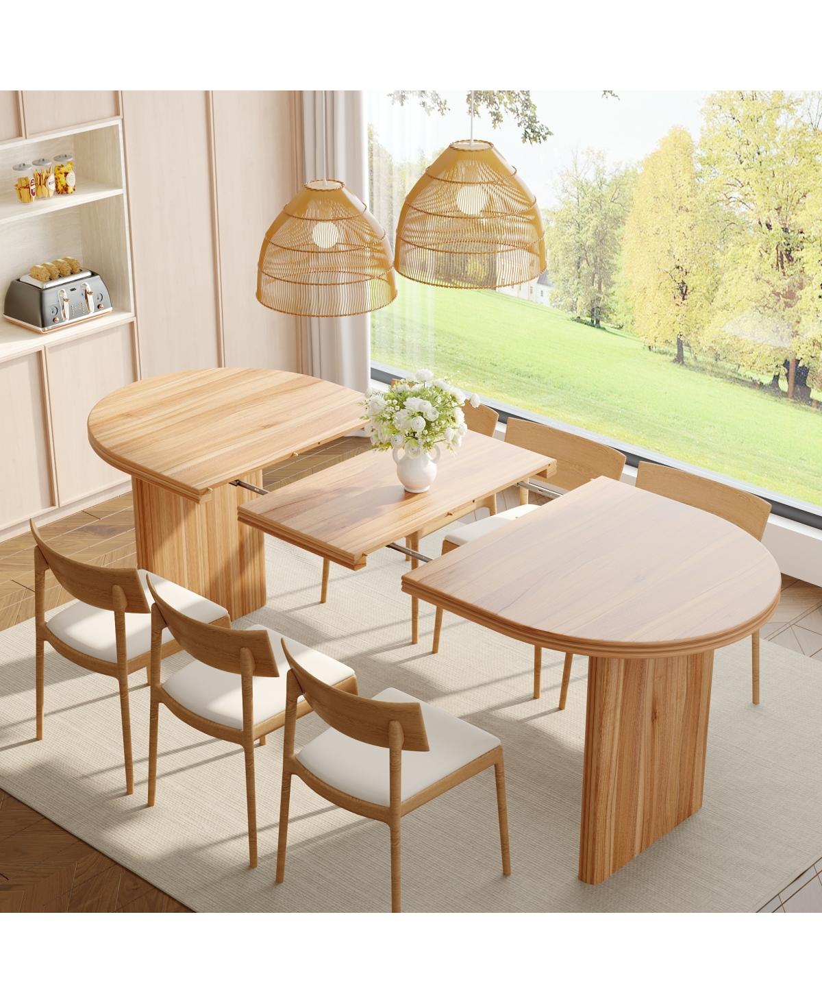 Click here for Streamdale Furniture Extendable Walnut Dining Tabl... prices